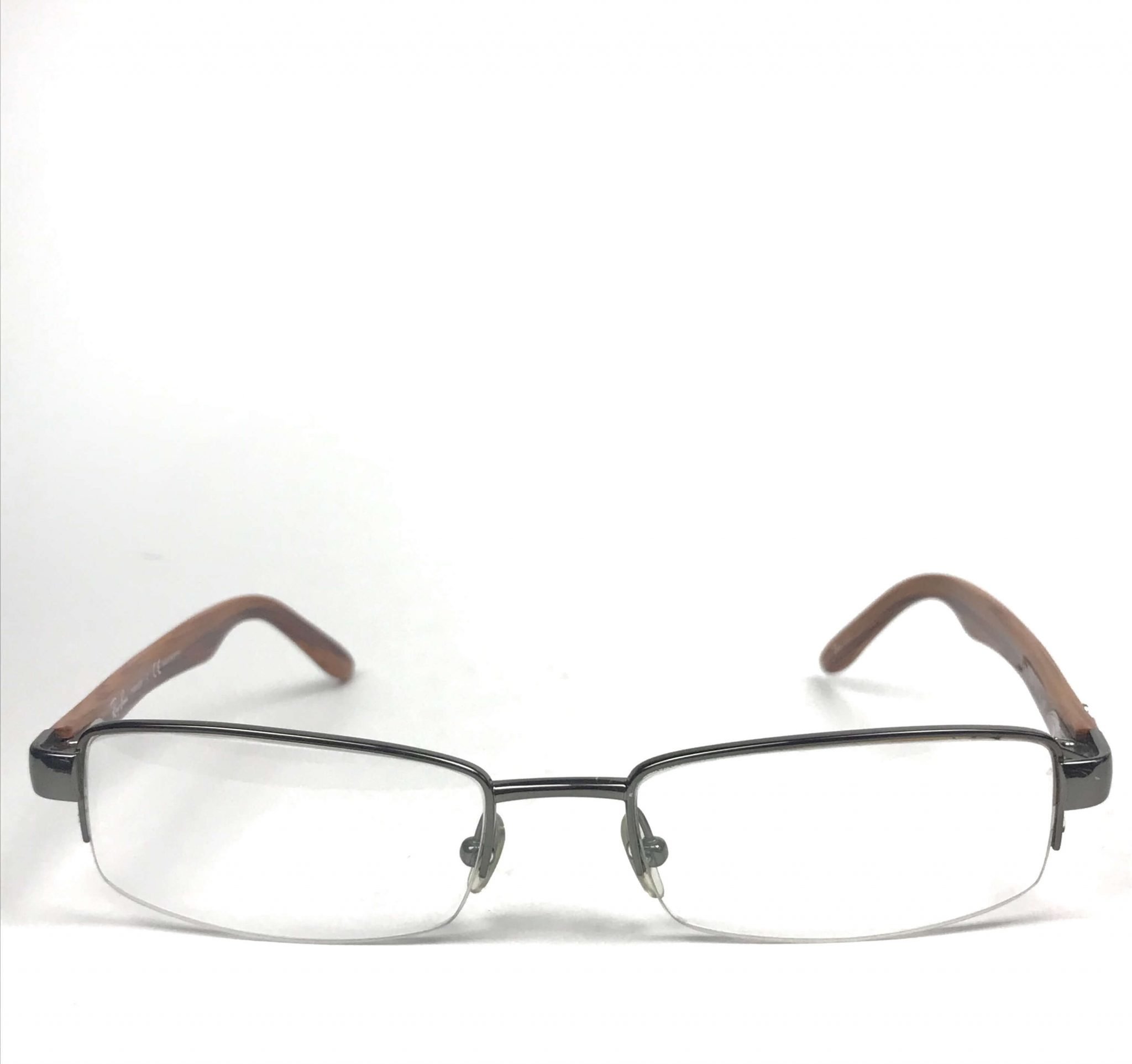 Ray Ban Woodgrain Men Rectangle Eyeglass Frames 52-18-140 – Apex Jewelry